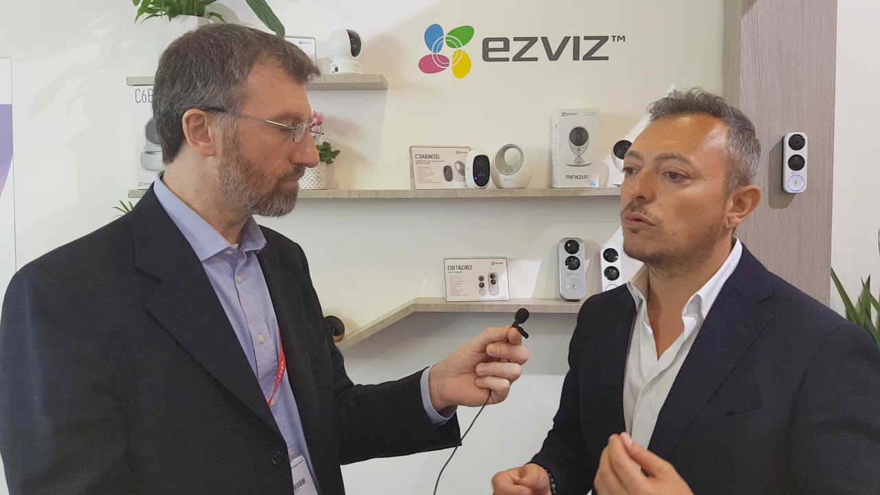 IFA 2018 - Intervista ad Andrea Vanni di Ezviz - YouTube