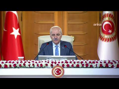 Numan Kurtulmuş, Milli Dayanışma Kardeşlik ve Demokrasi Komisyonu toplantısında konuştu