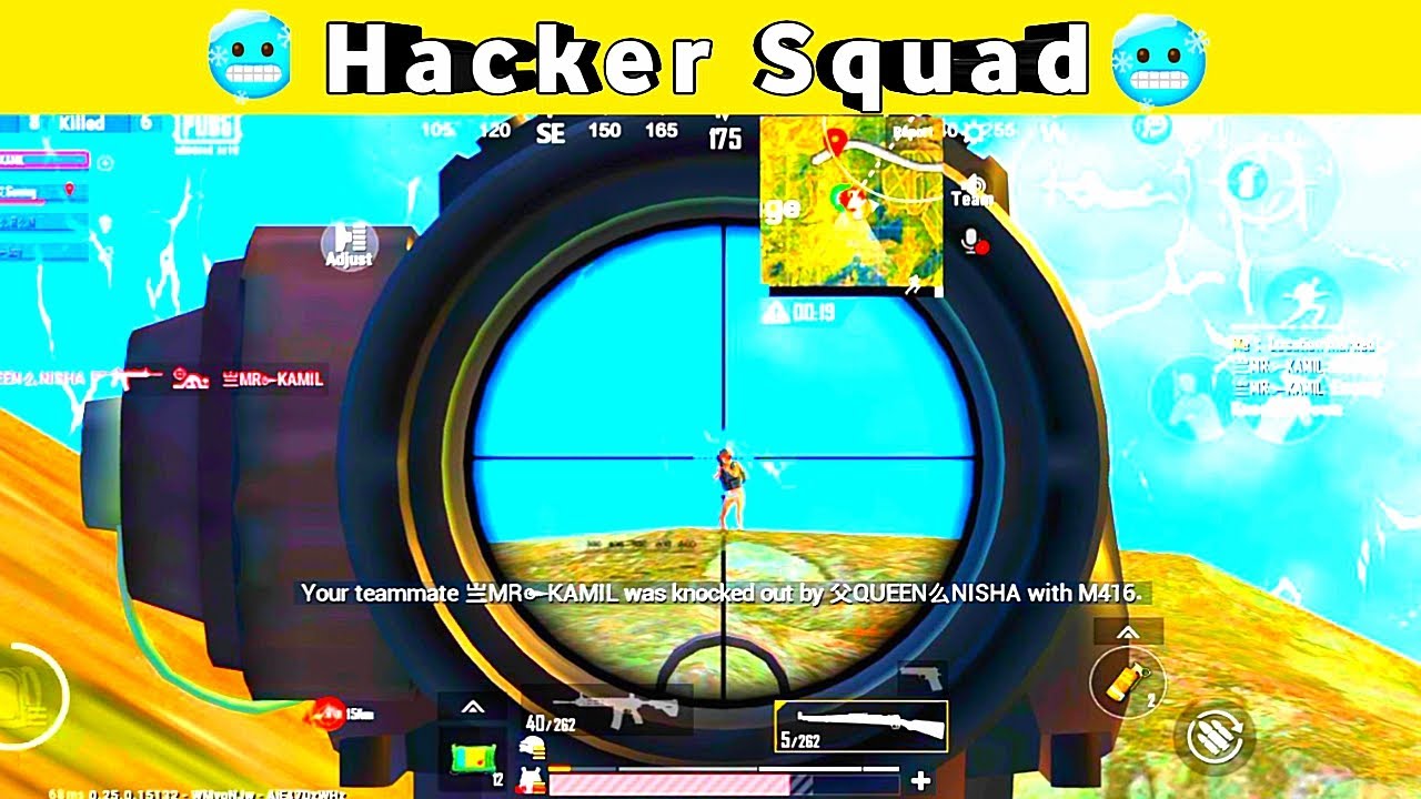 FULL HACKER GAMEPLAY #pubgmobilelite - YouTube