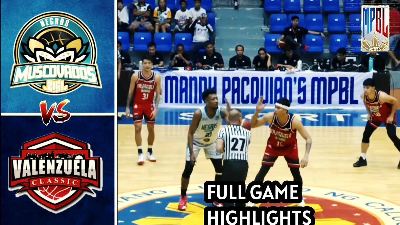 MPBL Highlights | Negros VS Valenzuela | May 3, 2024 #mpbl # ...