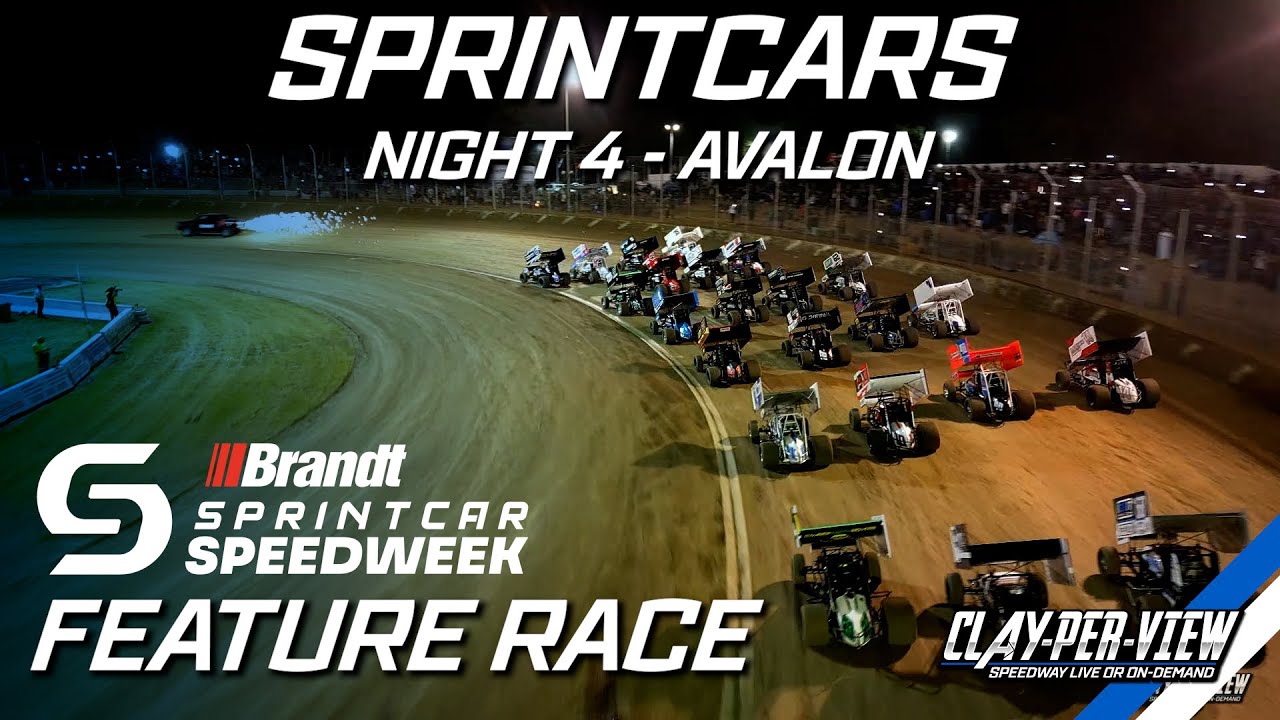 Sprintcars | Brandt Speedweek - Avalon - 30th Dec 2024 | Clay-Per-View ...