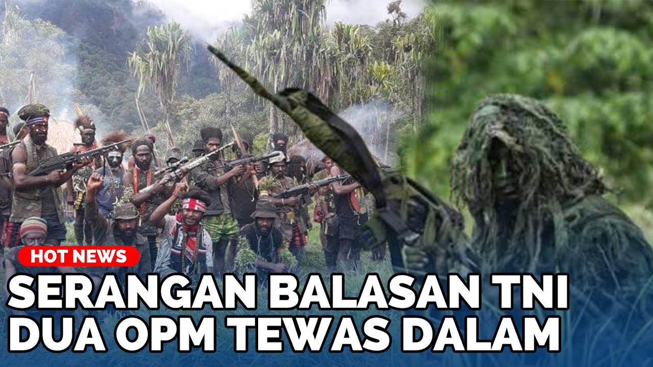 Bidikan Sniper TNI Tewaskan 2 Gembong OPM, KKB Egianus Kogoya ...