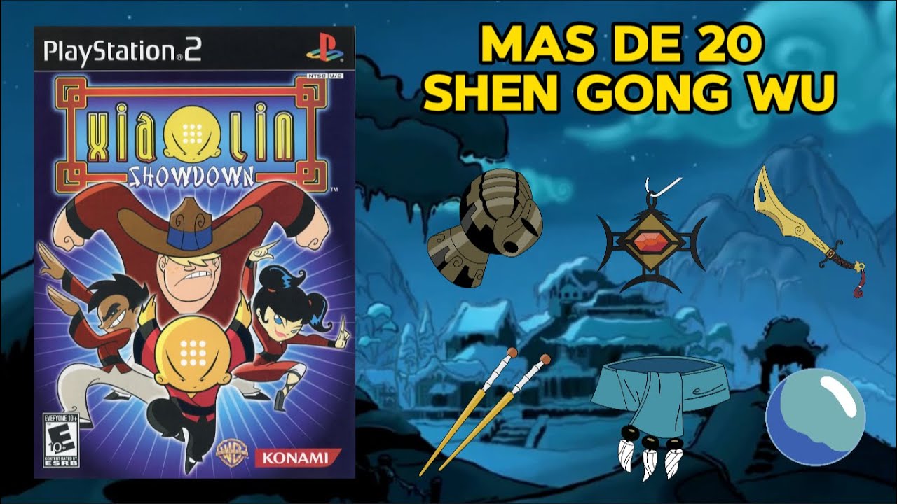 Duelo Xiaolin de PS2 y sus Shen Gong Wu - YouTube