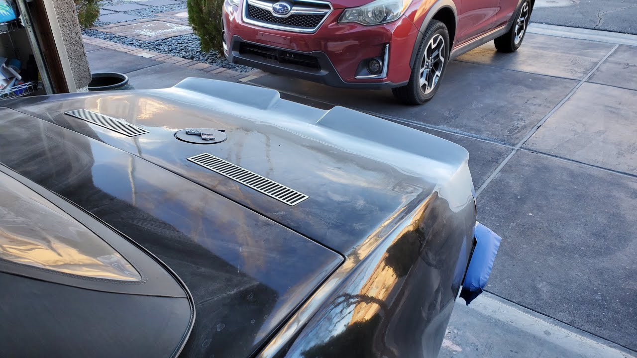 Rear Spoiler Pt.5 - 1969 Corvette C3 - Body Work Update. - YouTube