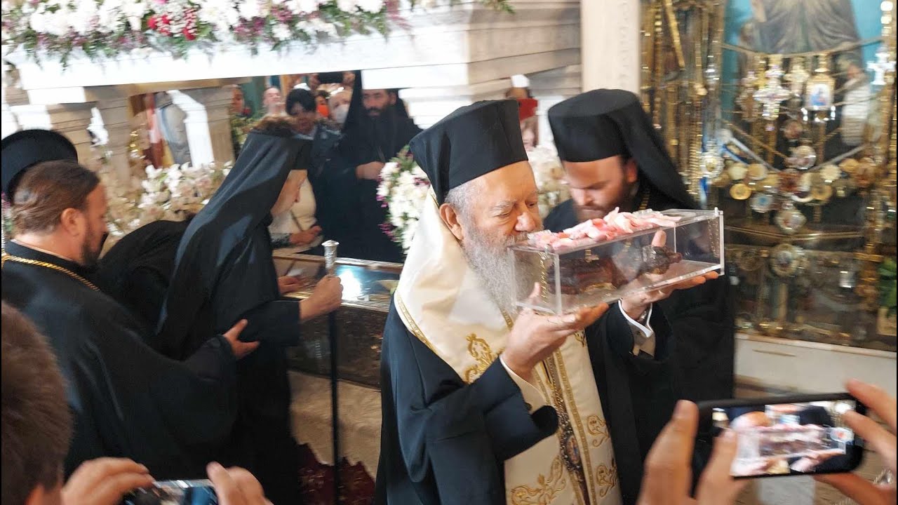 Άγιος Ιωάννης Ρώσος-ΕΥΒΟΙΑ ΤΩΡΑ: Δέος και συγκίνηση! Επέστρεψε στο ...
