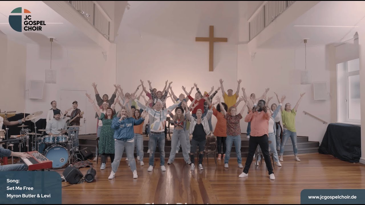 JC Gospel Choir - Set me free (Myron Butler & Levi Cover) - YouTube