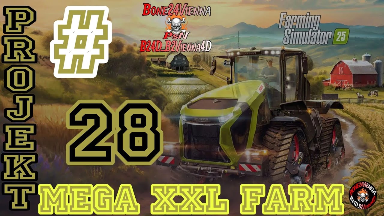 Farming Simulator 25_#28-Mega XXL Farm Projekt - YouTube