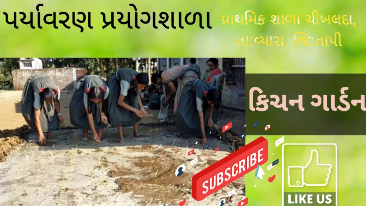 Kitchen Garden ||Paryavaran Prayog shala||Primary School Chikhalda ...