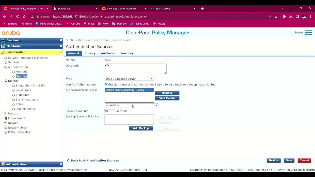 CPPM Authentication Sources - YouTube