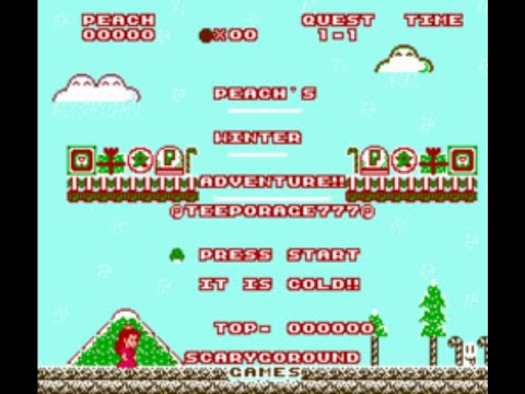 Peach's Winter Adventure (SMB1 Hack) - YouTube