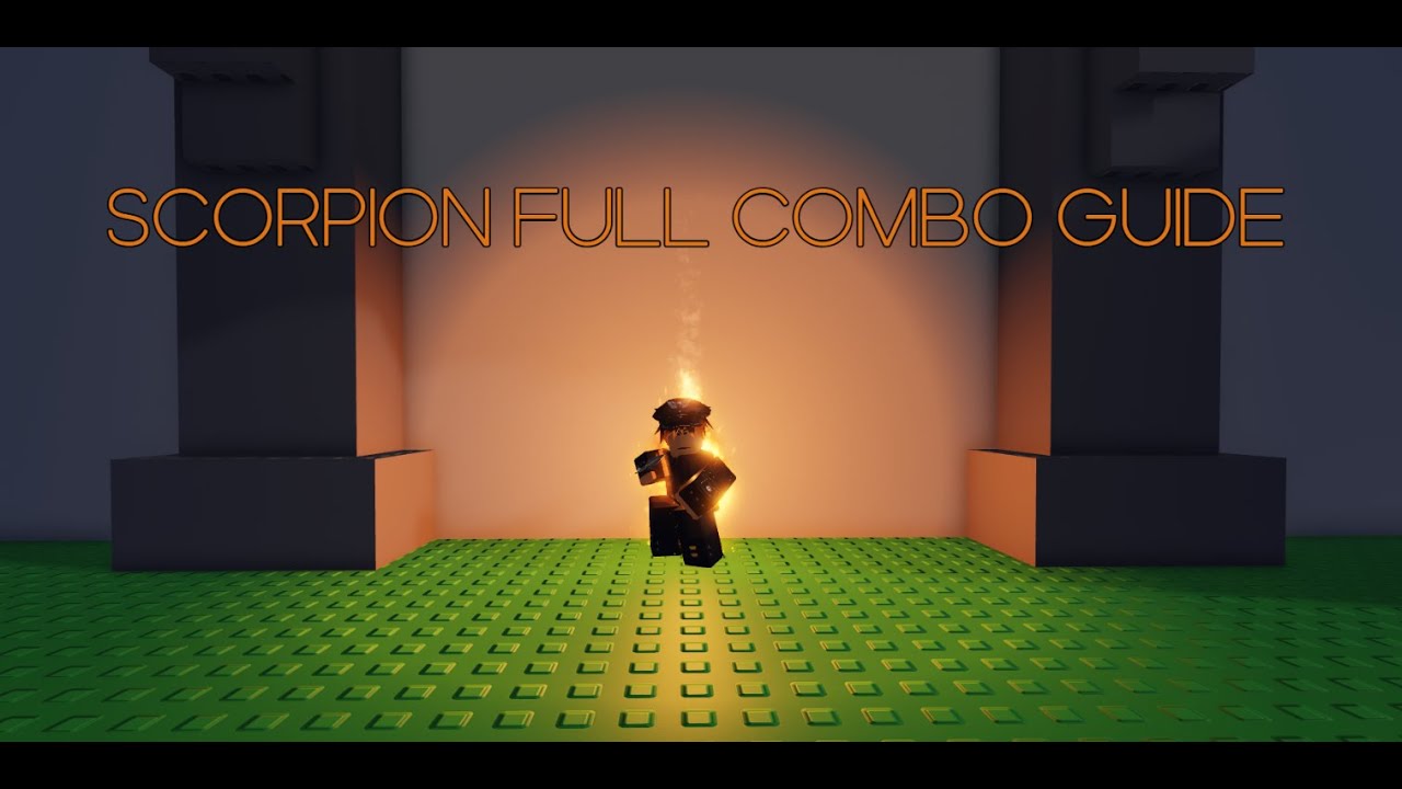 Scorpion Full Combo in Under 1 Minute | Roblox Combatants - YouTube