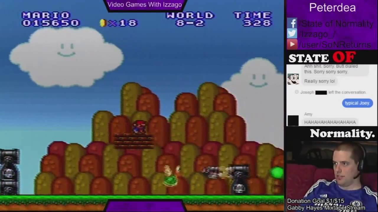 Died on the first goomba (Mario) - YouTube