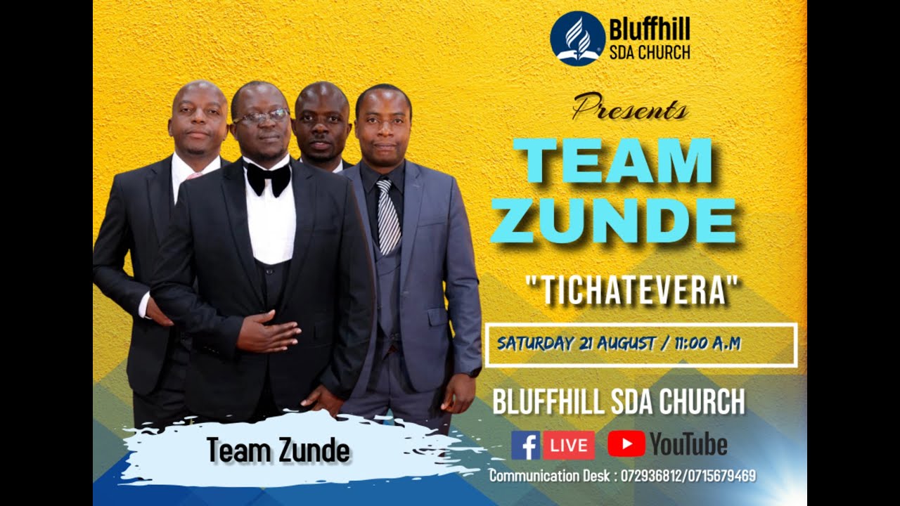 #TeamZunde || Tichatevera || Devine Service || 21 August 2021 - YouTube