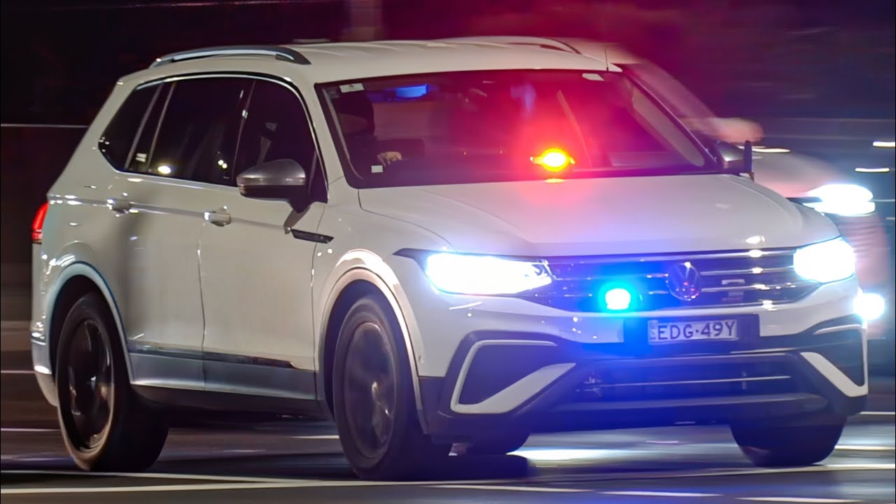 ⁴ᴷ *TACTICAL DOG UNIT* [NSWPF] Unmarked VW Tiguan & MORE code red ...
