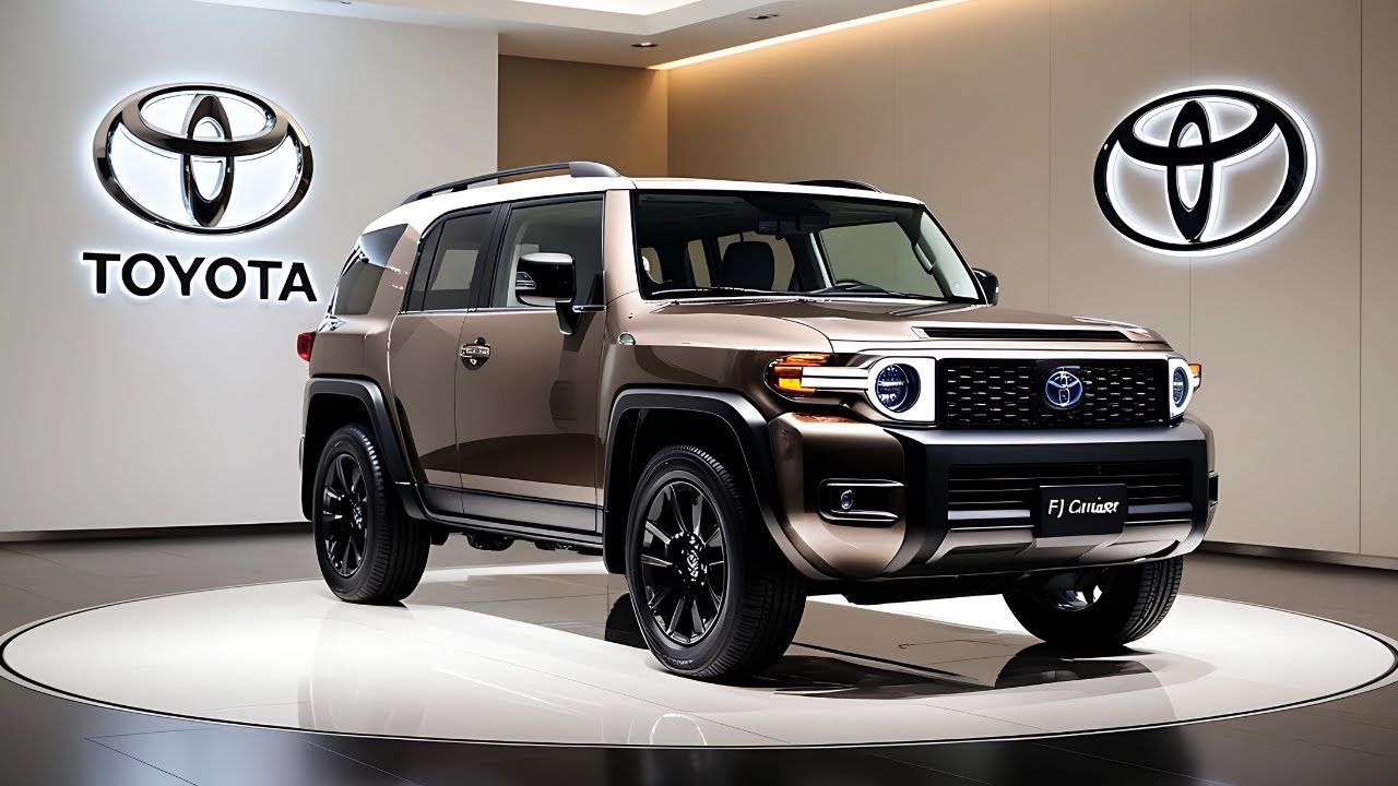 New 2025 Toyota FJ Cruiser Unveiled - Bringing back an iconic off-road ...