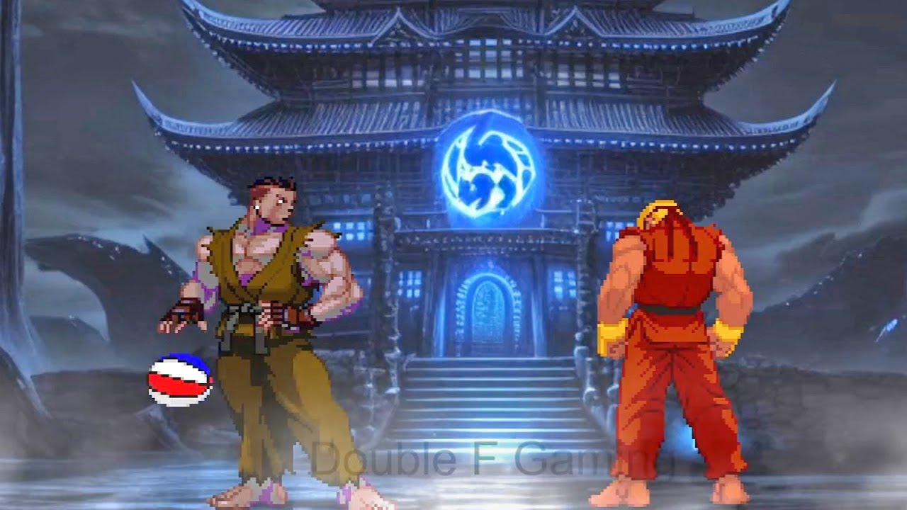 [Street Fighter Mugen] Dark Sean Vs Dark Ryu - YouTube