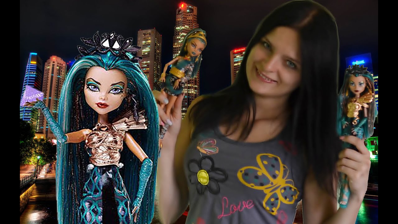 Monster High Nefera de Nile Boo York Boo York обзор на русском - YouTube