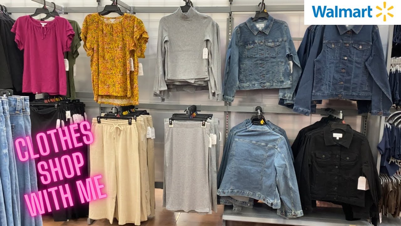 WALMART WOMEN’S CLOTHES SHOP WITH ME 👗 WALMART FALL CLOTHING 👚 WALMART ...