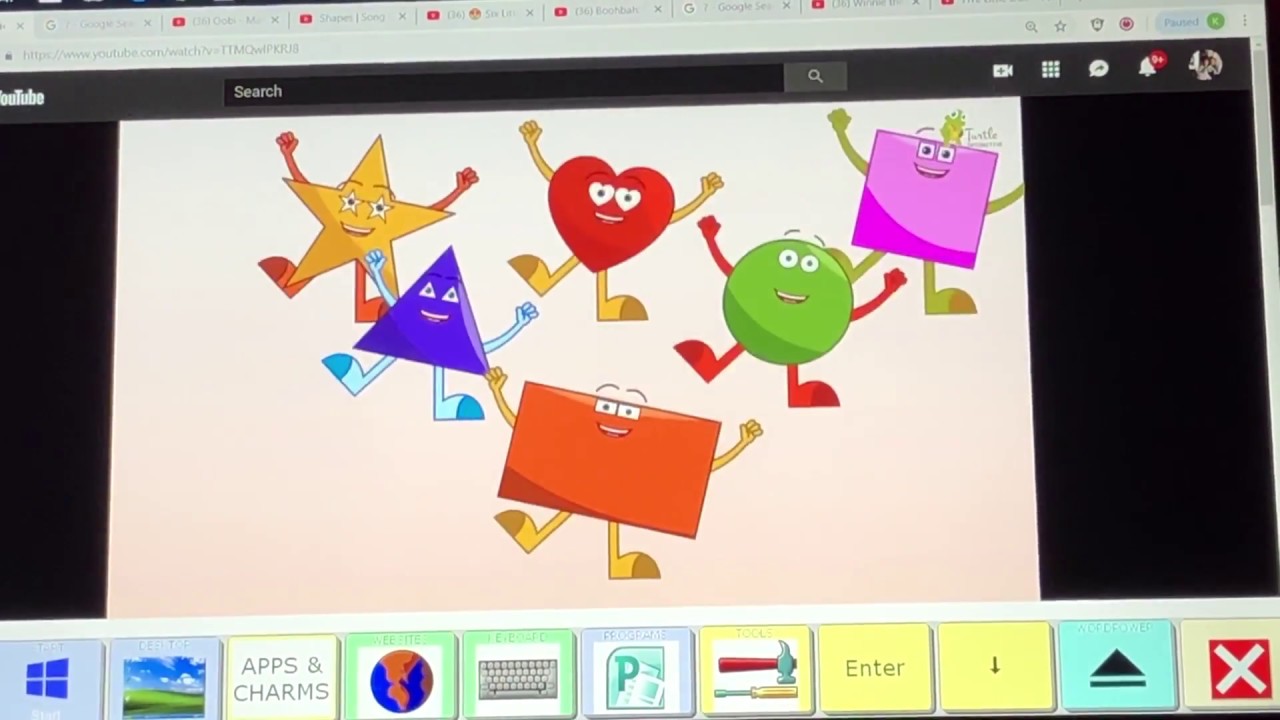 Nick Jr The Shapes Song - YouTube