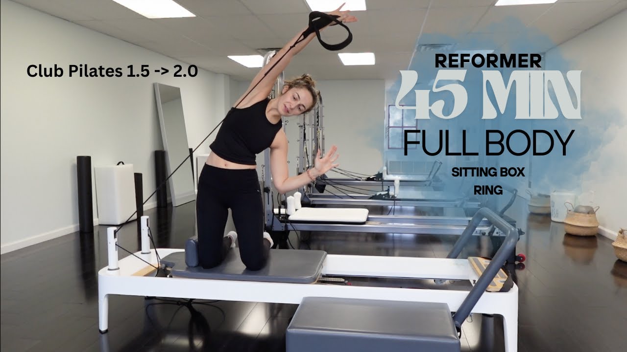 45 MIN PILATES REFORMER WORKOUT - Club Pilates Reformer Flow 1.75 ...