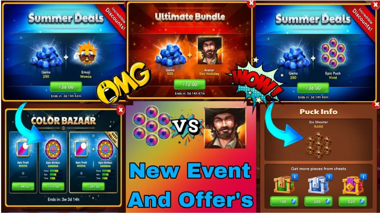 Carrom Pool New 💫 Upcoming Event And Offer's 💫 Carrom Pool Partha ...