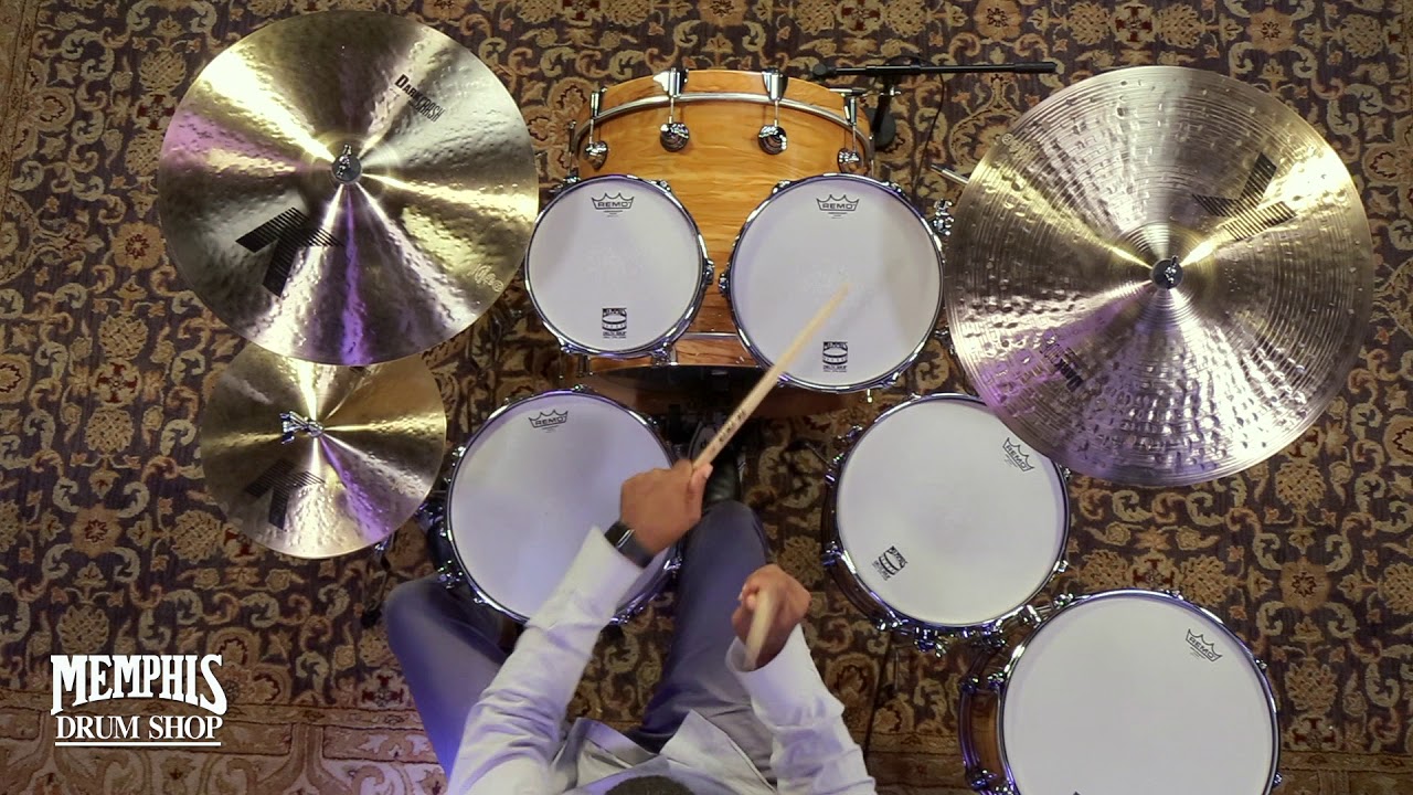 DW Collector's Series Exotic Olive Ash Burl Drum Set 22/10/12/14/16 ...