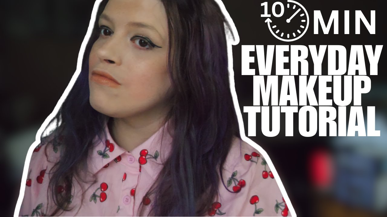 EVERYDAY MAKEUP TUTORIAL! (10 MINUTES) - YouTube