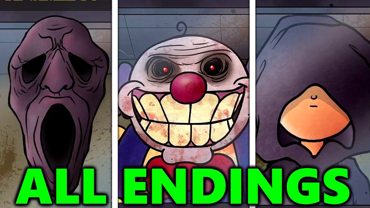 That's Not My Neighbor UPDATE - All Endings (Nightmare Office Showcase ...