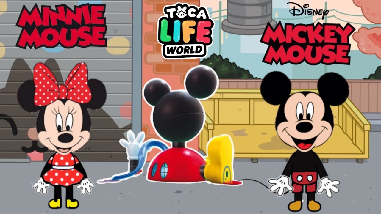 Mickey Mouse in toca life world | Minnie Mouse Toca Boca | Toca ...