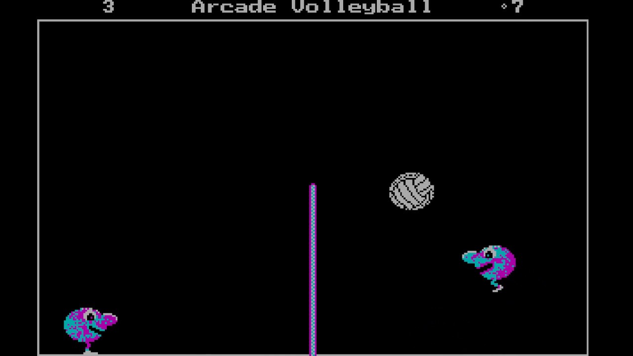 [MS DOS] Arcade Volleyball (1988) - YouTube