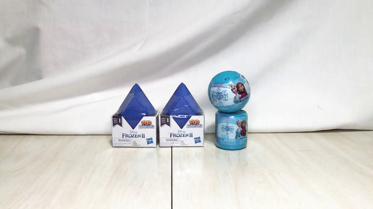 Opening & Unboxing of Frozen & Frozen 2 Surprise Toys! Pop Adventures ...