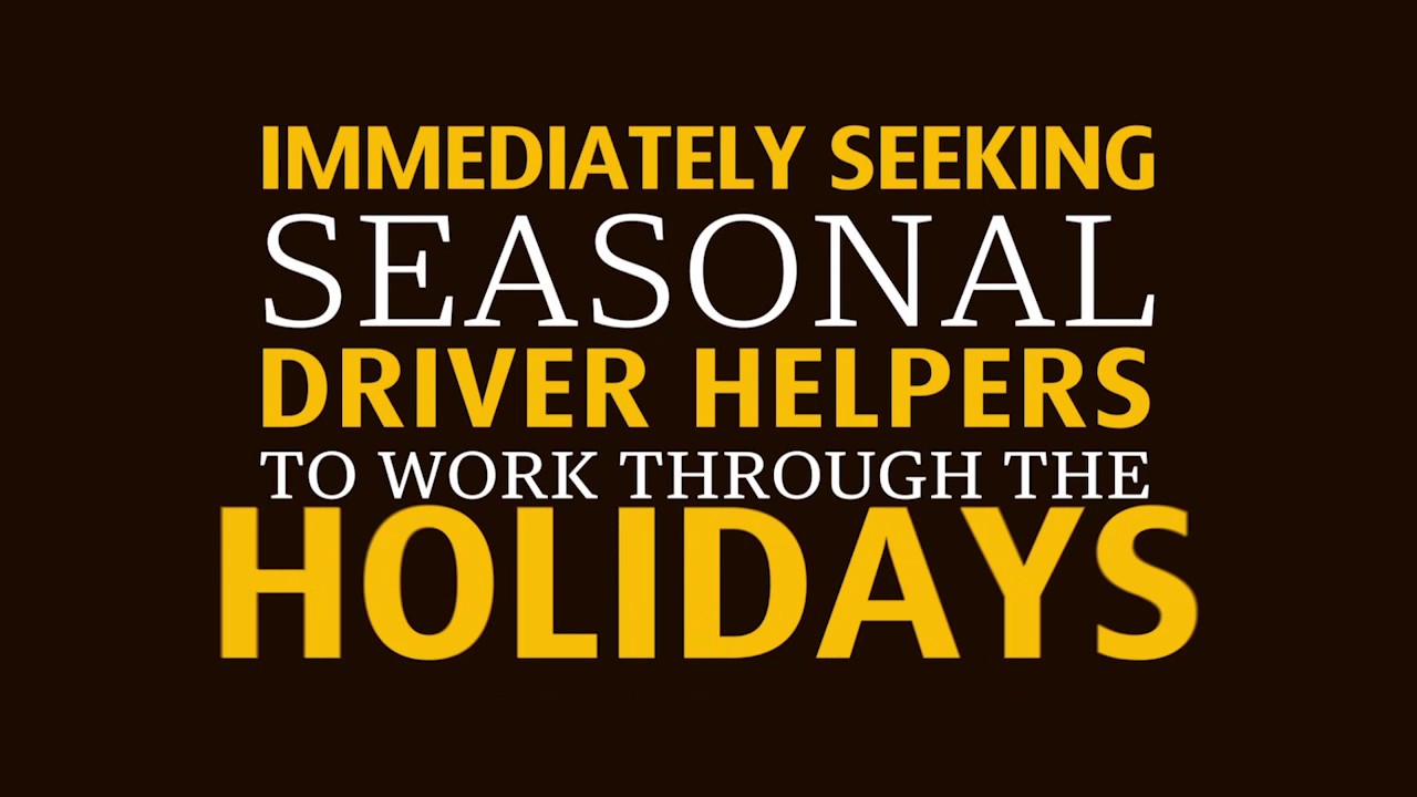 Earn Extra Cash For The Holidays Working As A UPS Seasonal Helper In earn-extra-cash-for-the-holidays-working-as-a-ups-seasonal-helper-in