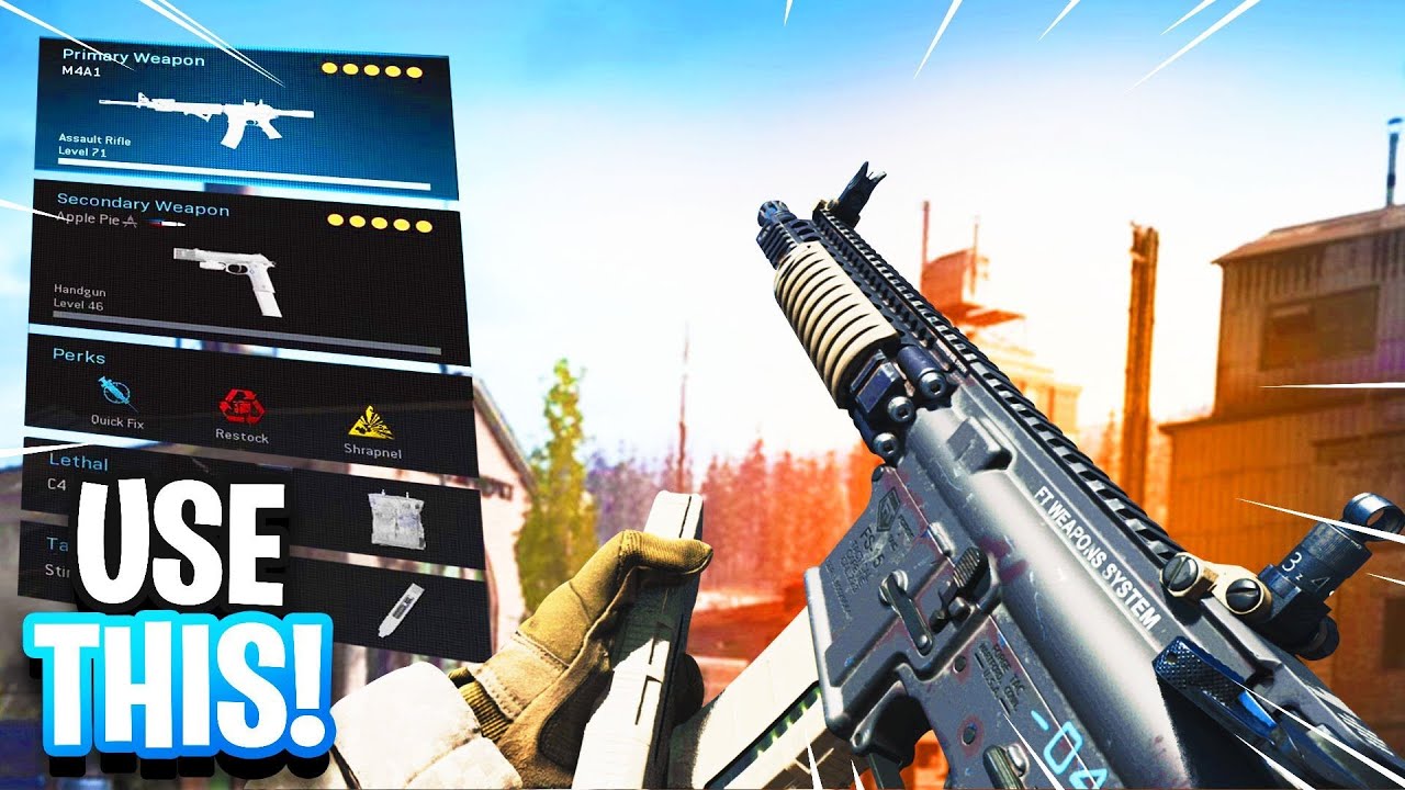 the BEST GUN in Modern Warfare Season 6...(M4A1) -COD MW Class Setups ...