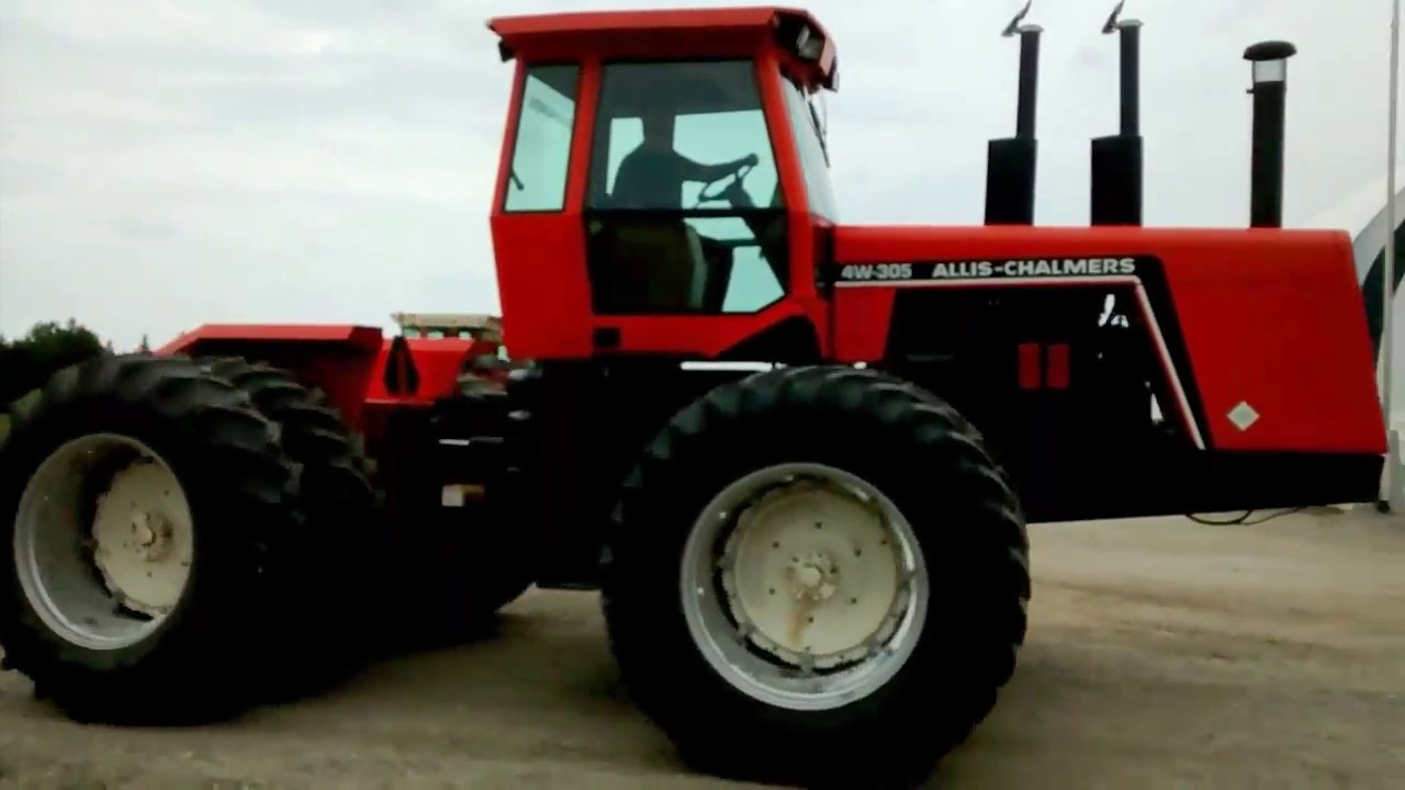 Allis Chalmers 4W 305 George Nesbit auction 2017 preview - YouTube