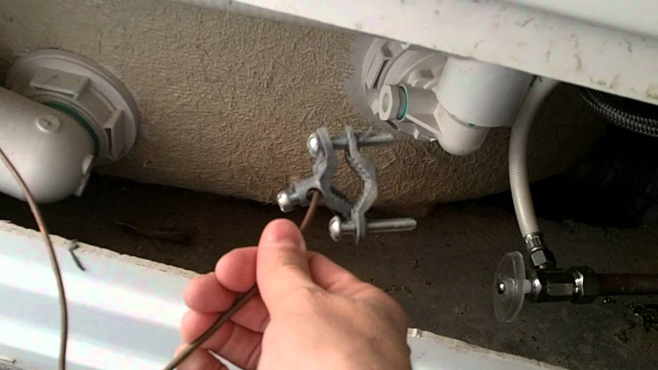 Dangerous loose ground wire found in Brentwood by A+ Home Inspections ...