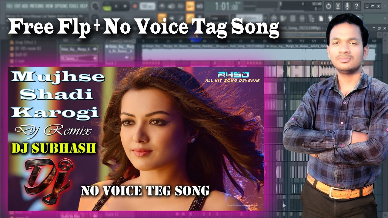 mujhse shadi karogi dj song hard dholki bass mix || free flp + no voice tag song smart tech ...