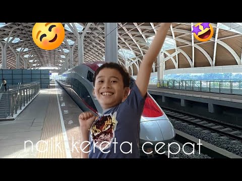 jason mami papi om josh naik kereta cepat - YouTube
