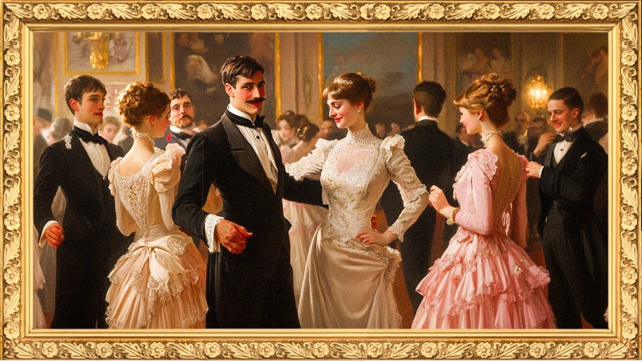 the last waltz of the evening in 1870 - the most beautiful waltz music ...