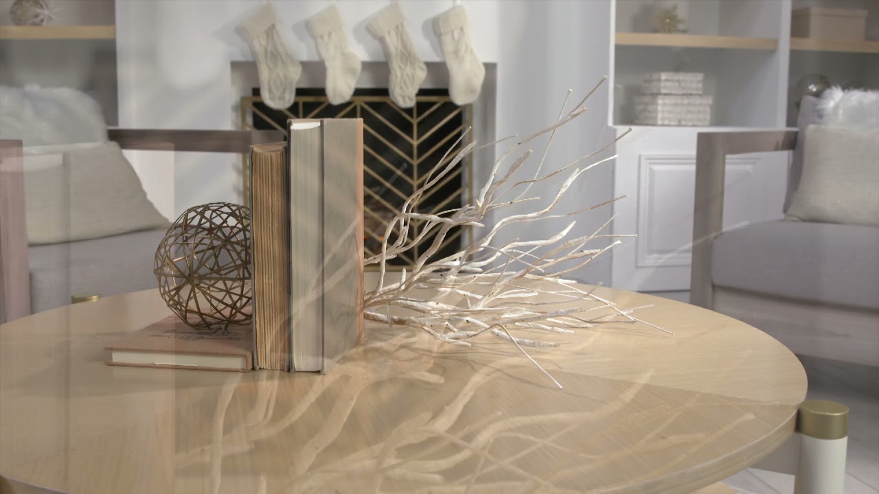 Alison Cork Paper LED Tree Branch - YouTube