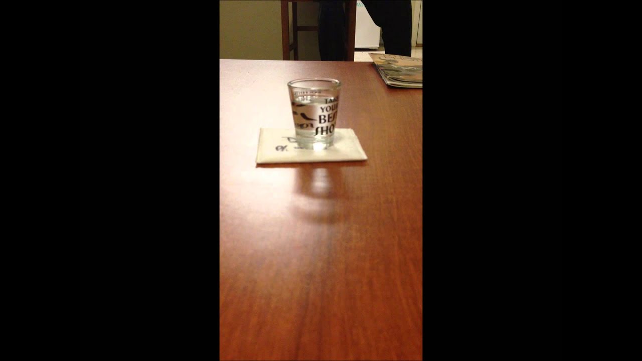Shot Glass Ping Pong Ball Youtube