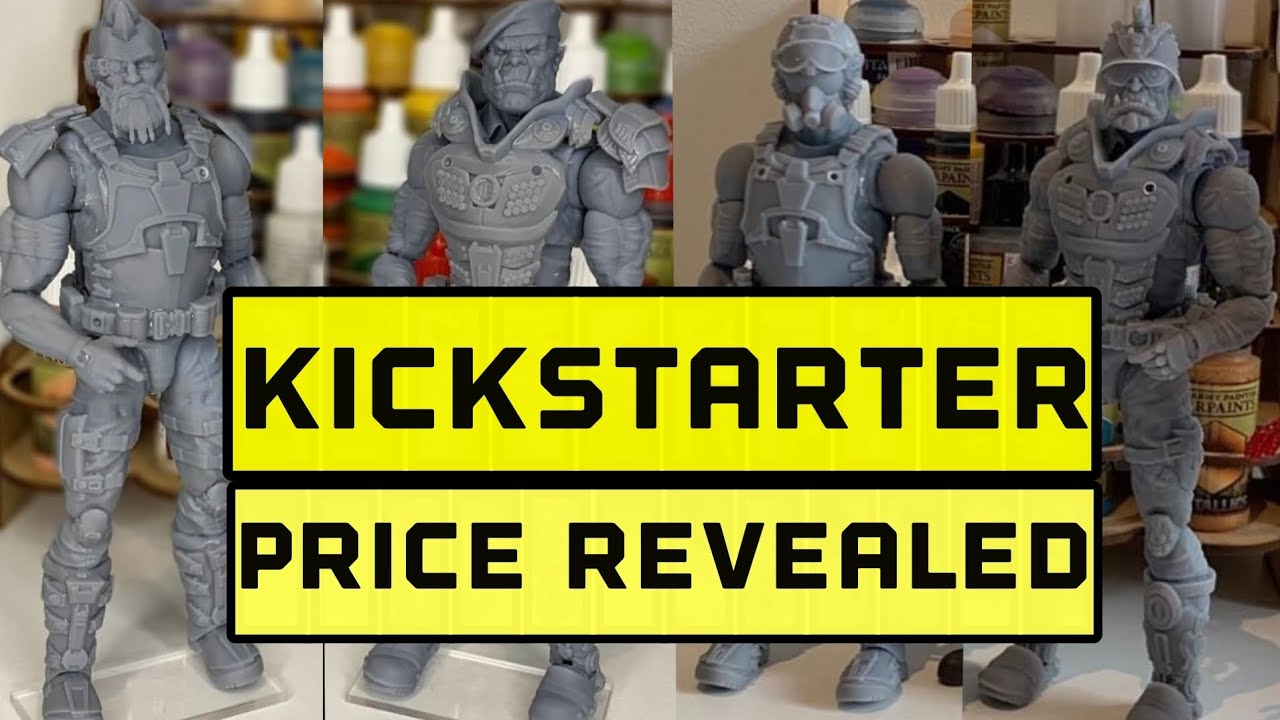 Price Revealed For New Action Figure Line Kickstarter!! - YouTube