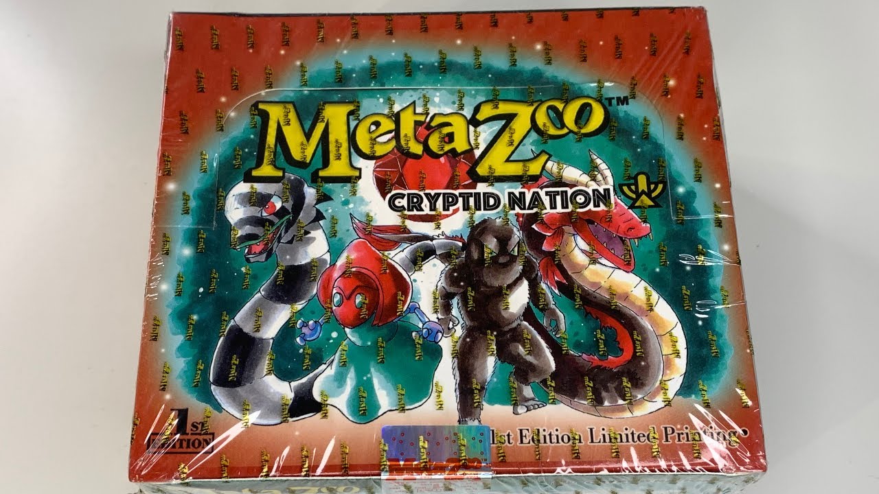 Opening my FIRST 1st Edition Metazoo Cryptid Nation Box!!! - YouTube
