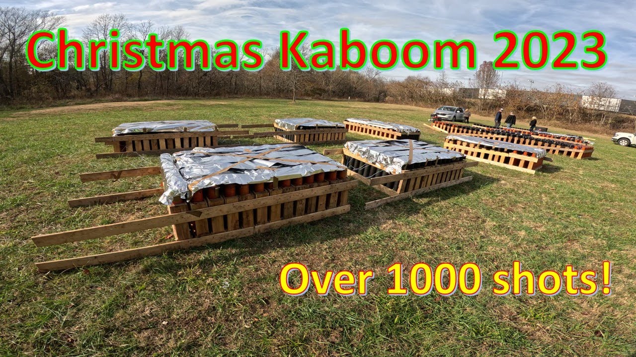 Complete Christmas Kaboom '23 - 1.3g Fireworks Show & Pyromusical with ...