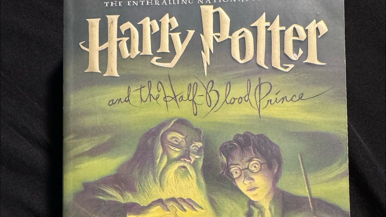 Book Review - JK Rowling (Harry Potter and the Half Blood Prince) - YouTube
