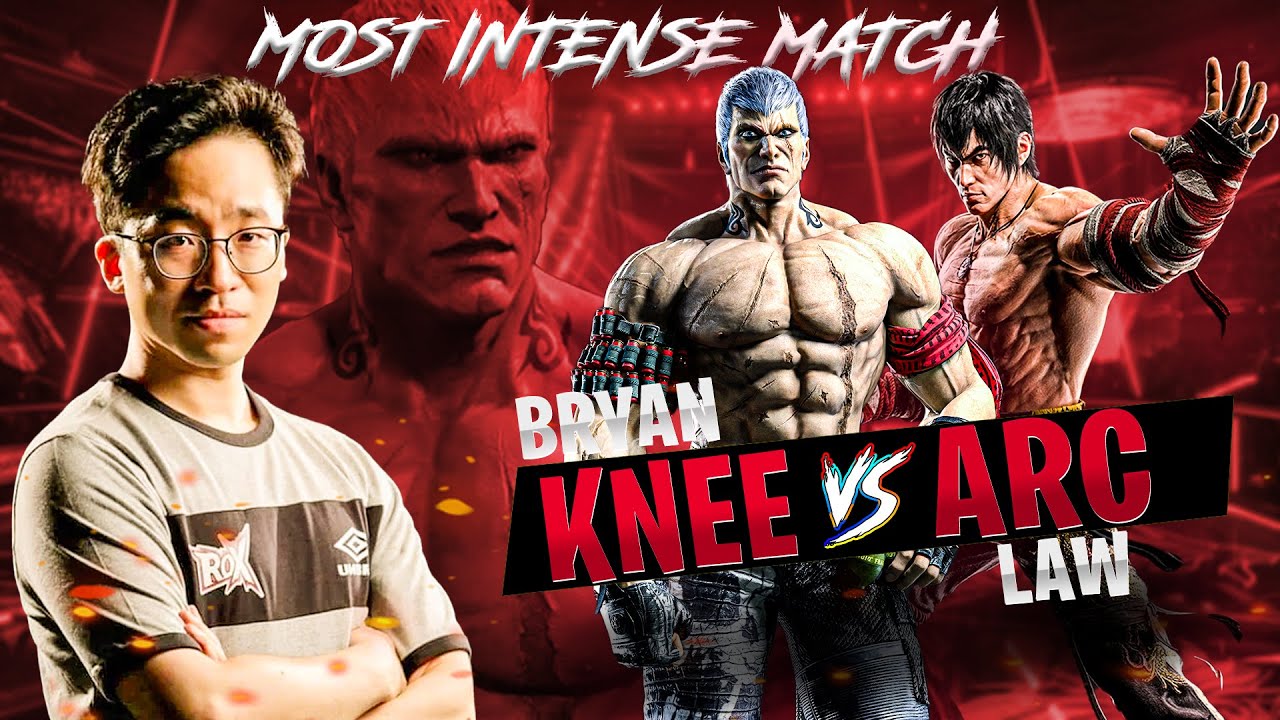 Godlike Comeback | Knee (Bryan) Vs ARC (Law) | FT-5 | #tekken8 - YouTube