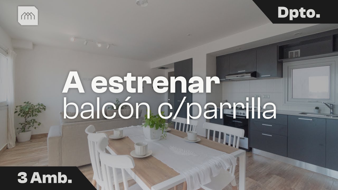 A ESTRENAR con BALCÓN con PARRILLA. - YouTube