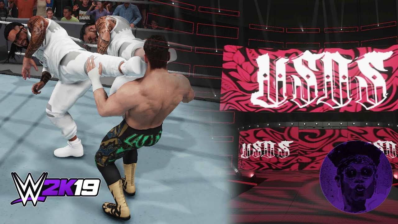 THE USOS MOD, ENTRANCE, w/GFX (WWE 2K19 MODS) - YouTube