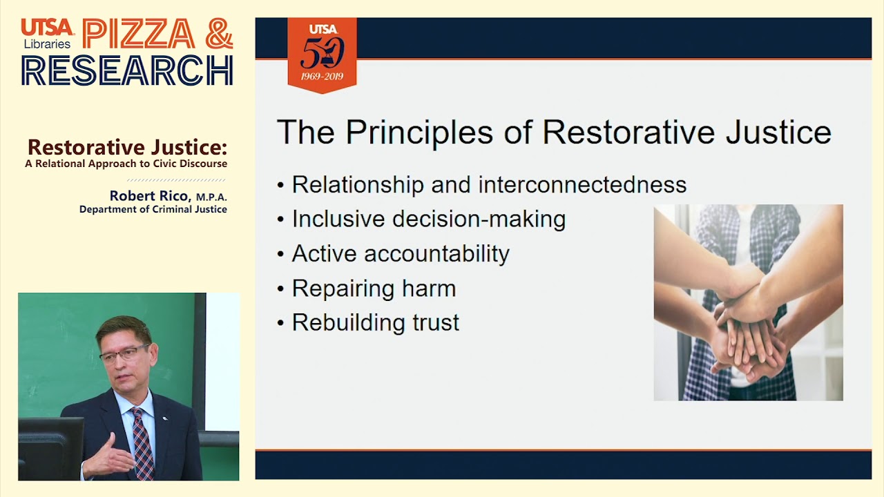 Robert Rico - Restorative Justice: A Relational Approach to Civic ...