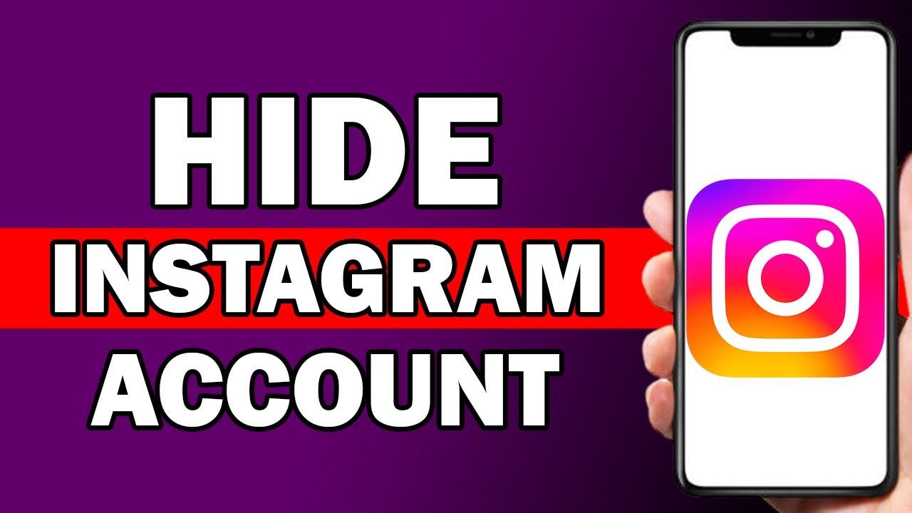 How To Hide Your Account On Instagram | How To Hide Instagram Account ...