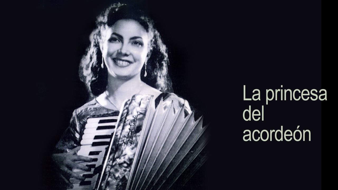 Mary Durán (de Los Aguilares): La princesa del acordeón - YouTube
